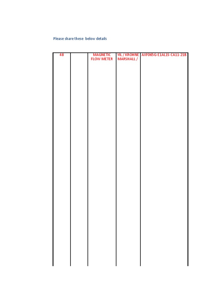 Mag And Vertex Flow Meter 1 Pdf Pipe Fluid Conveyance Flow Measurement