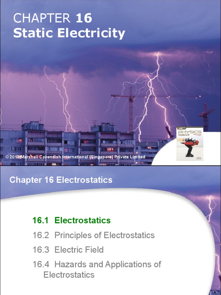 PM - PPT Slides - C16 (Teacher) | PDF | Electrostatics | Electric Charge