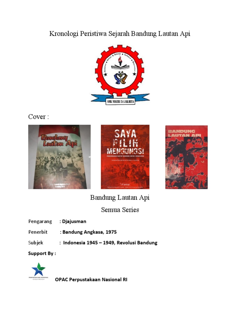 Kronologi Peristiwa Sejarah Bandung Lautan API | PDF | Politik | Ilmu ...