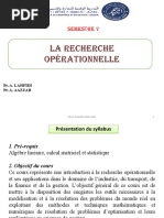 Cours 4 - Méthode de Simplexe | PDF | Optimisation linéaire | Programmation informatique