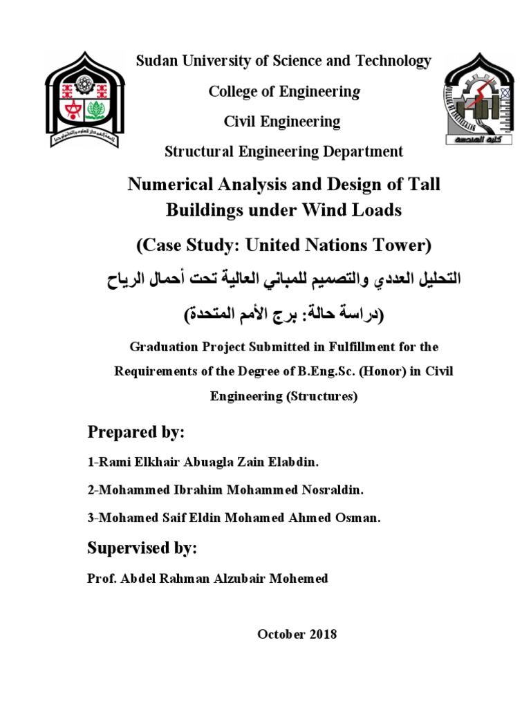 Numerical Analysis and Design of Tall Building Under Wind Loads | PDF ...