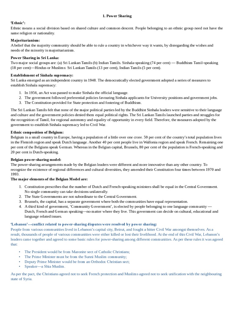 Notes & Questions - Civics | PDF | Government