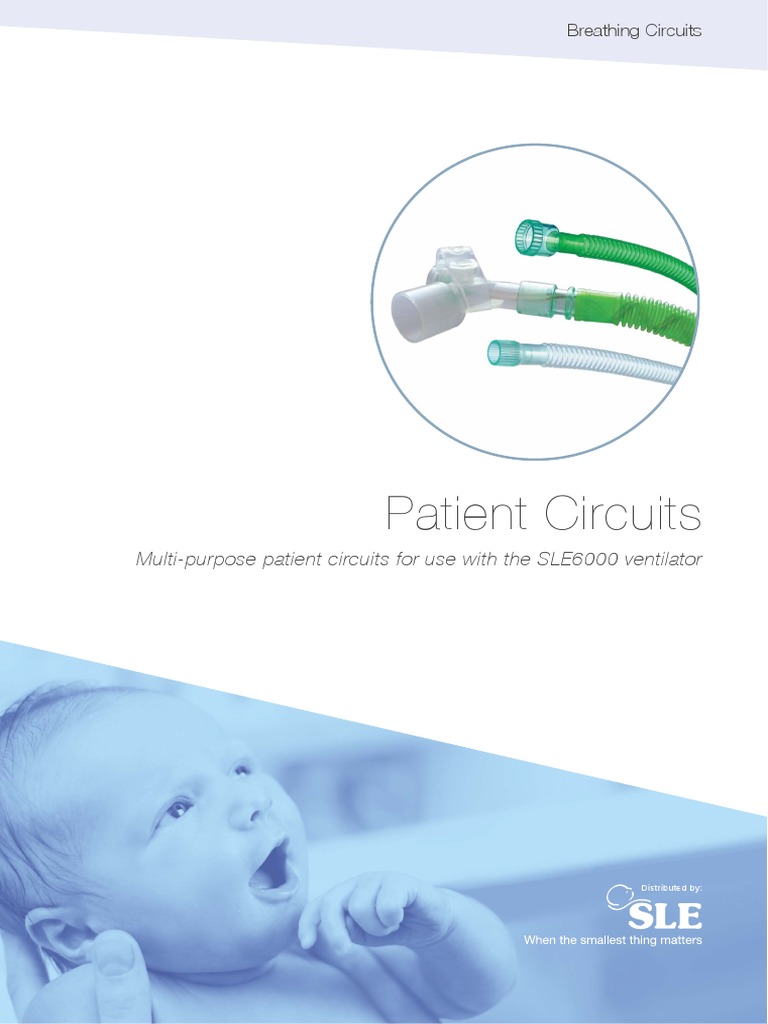 Breathing Circuits For SLE6000 - English | PDF | Pulmonology | Clinical ...