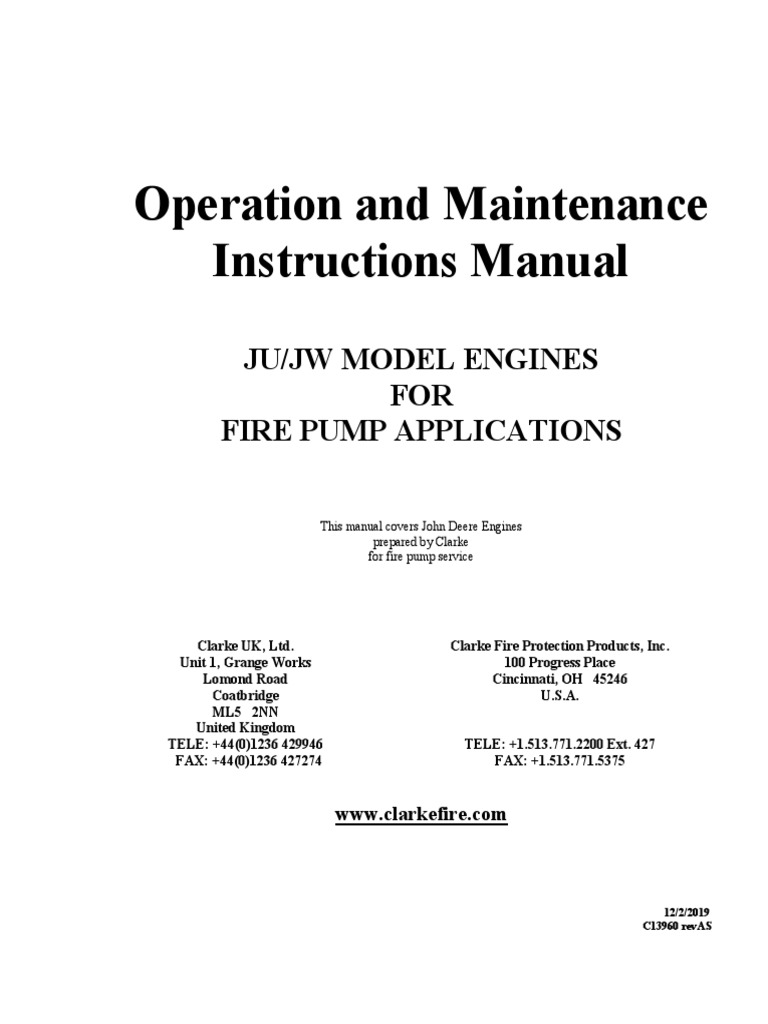 Manual JD English c13960 | PDF | Internal Combustion Engine | Electromagnetic Compatibility