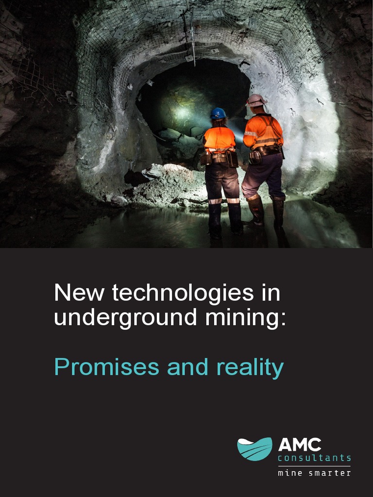 3.0 New Technologies in Underground Mining | PDF | Mining | Automation