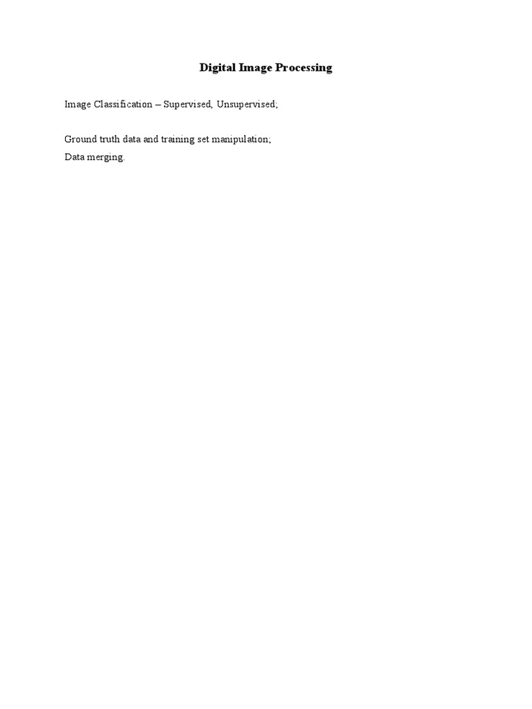 Digital Image Processing | PDF