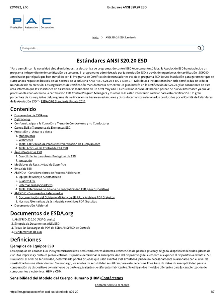 Norma en Español s2020 | PDF