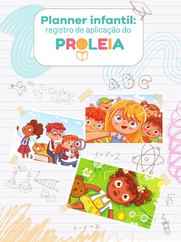 Planner Infantil | PDF | Aprendizado | Alfabetização