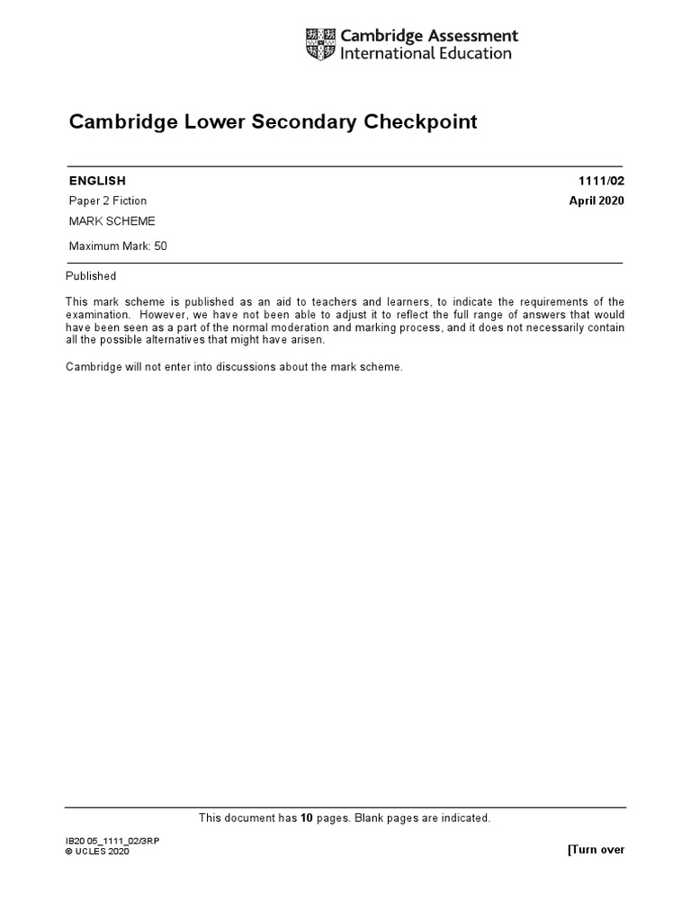 05 1111 02 MS 3RP AFP tcm143-586889 | PDF | Punctuation | Linguistics