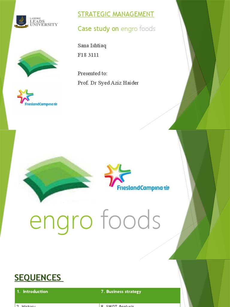 Engro Foods | PDF | Supply Chain | Economies
