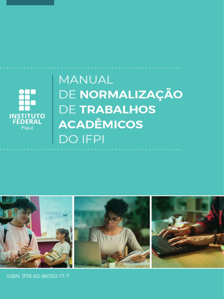 Manualde Normalizaode Trabalhos Acadmicosdo IFPI | Download grátis PDF ...