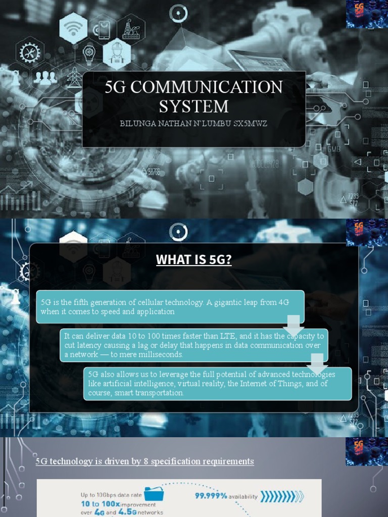 5G Presentation | PDF | Computer Network | Global Positioning System