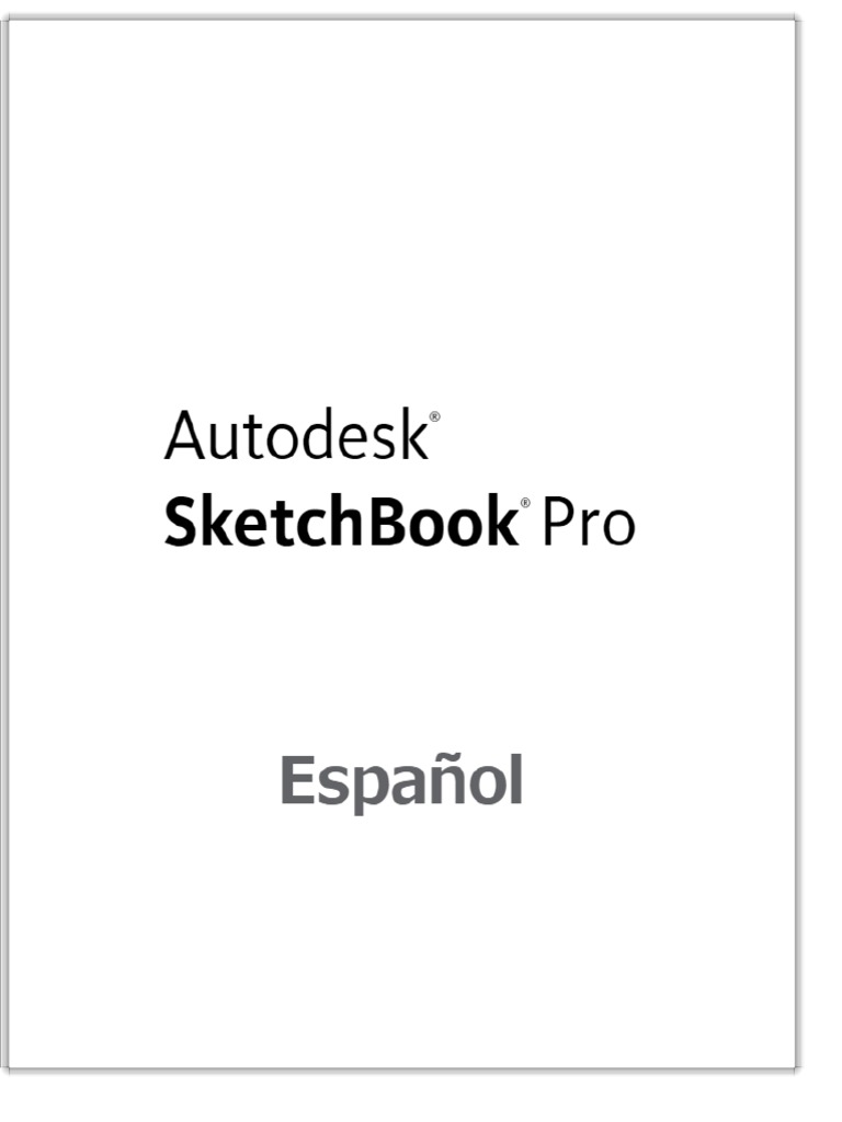 Autodesk SketchBook TUTORIAL | PDF