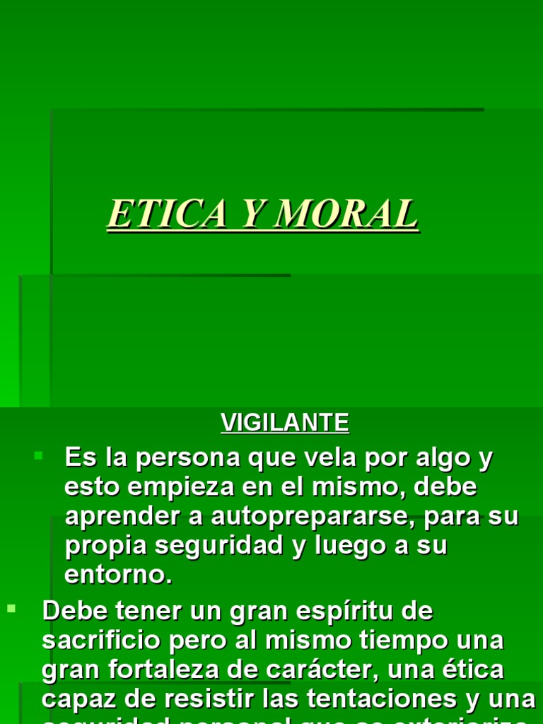 Etica y Moral | PDF | Moralidad | Valores
