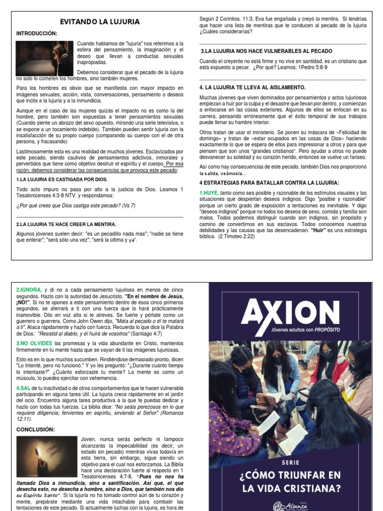 Estrategias para Vencer la Lujuria | PDF | Lujuria | Pecado