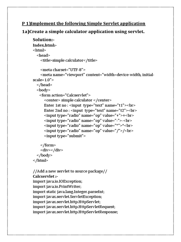 Enterprise Java Practical | PDF | Http Cookie | Parameter (Computer Programming)