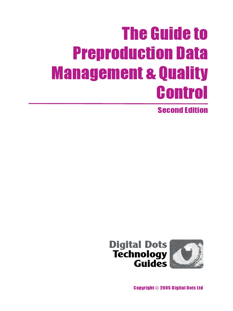 Guide To Qualitiy Control | PDF | Graphic Design | Computing