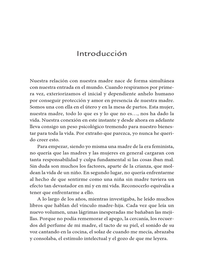 Madres que No Saben Amar: Un Análisis | PDF | Narcisismo | Amor
