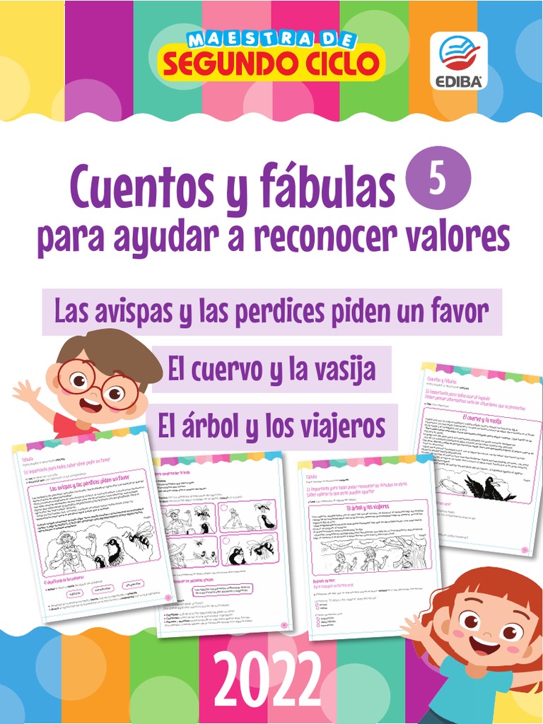 Cuentos Y Fabulas Con Valores 2 Ciclo Pdf Fábula