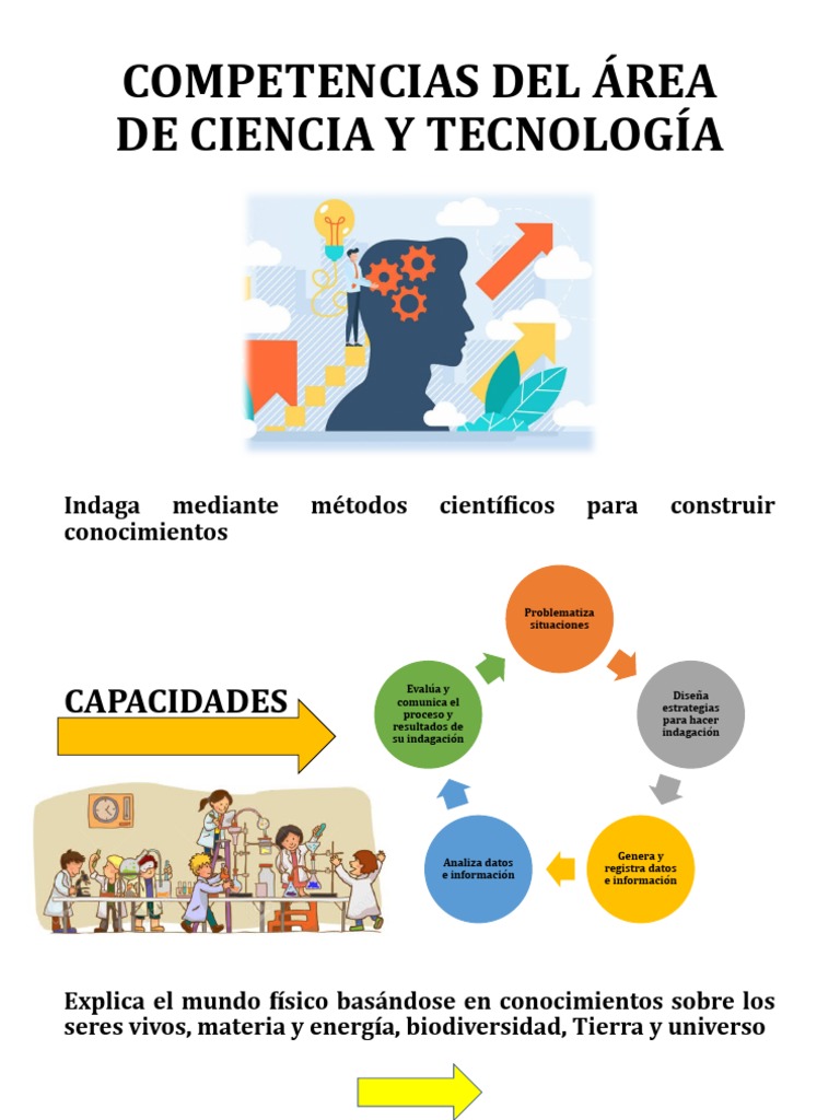 Competencias Del Área de Ciencia y Tecnología | PDF | Aprendizaje | Science