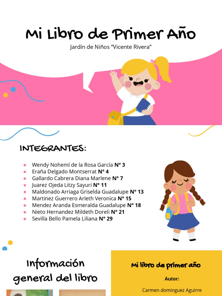 Mi Libro de Primer Año | PDF | Poesía | Escritura