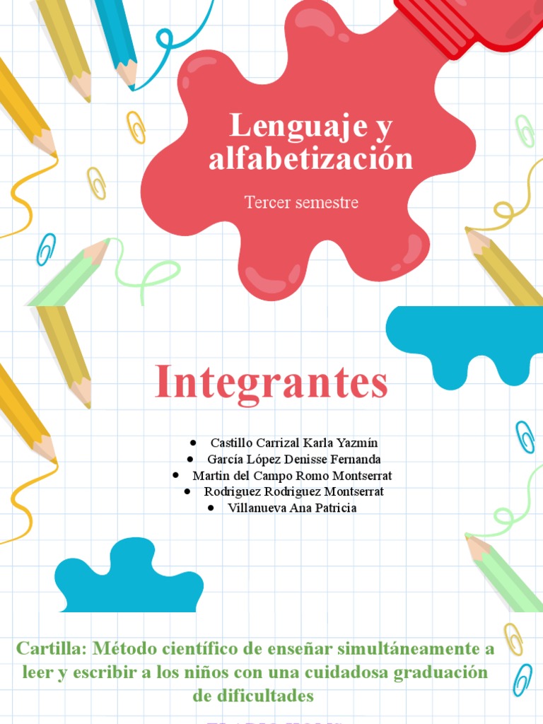 Presentacion Lya Pdf Alfabeto Cognición