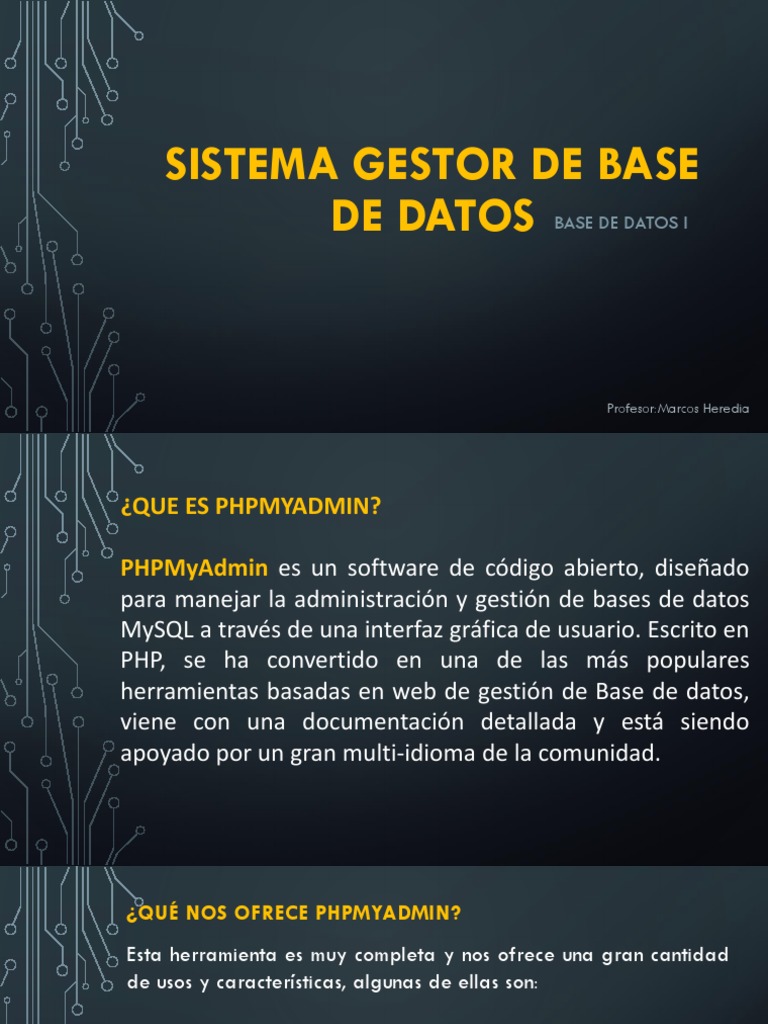 Mysql | Descargar gratis PDF | Mi sql | Bases de datos