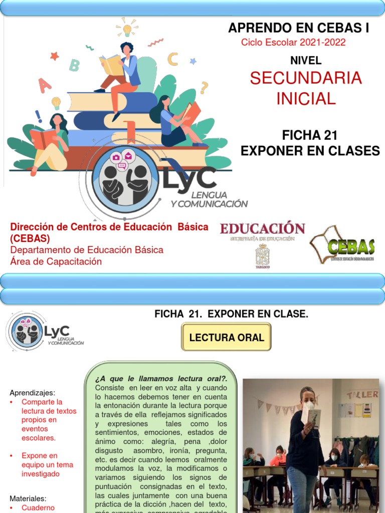 Ficha 21 Sec Inic Lyc | PDF