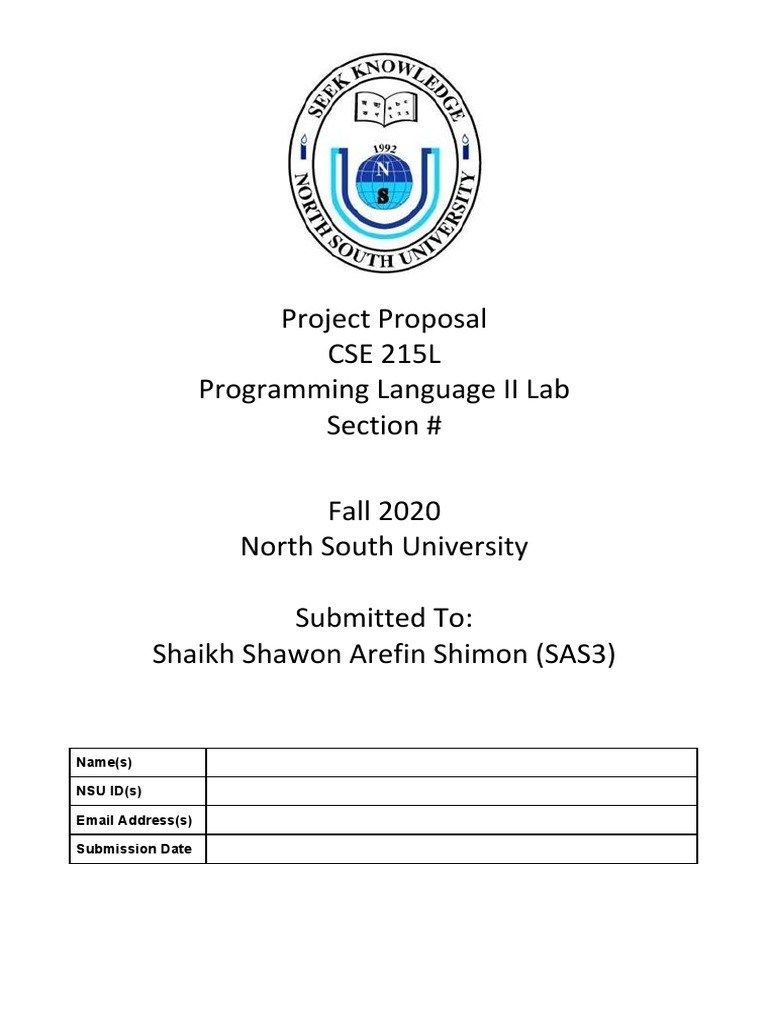 Project Proposal Template | PDF | Art | Computers