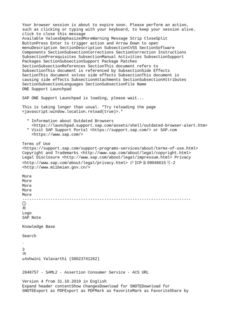 SAML2 - Assertion Consumer Service - ACS URL | PDF | Computing | Software