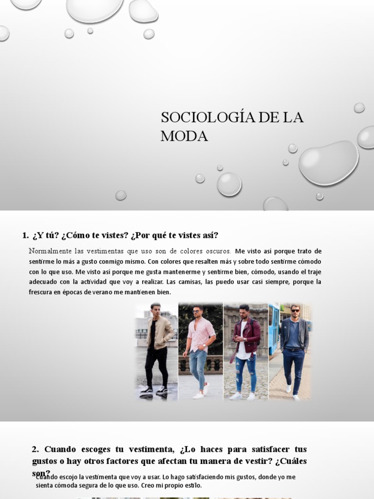 Sociologia | PDF | Moda | Ropa
