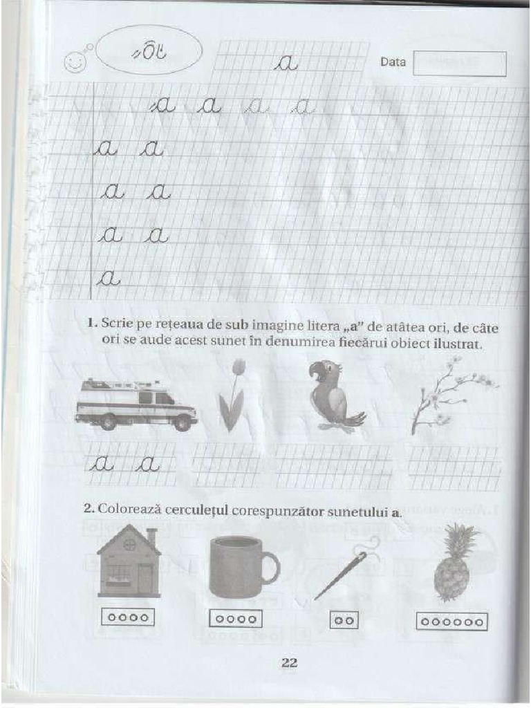 Caiet Abecedar | PDF