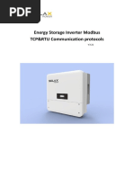 Deye SUN Inverter Modbus Manual | PDF | Photovoltaic System | Electrical Grid