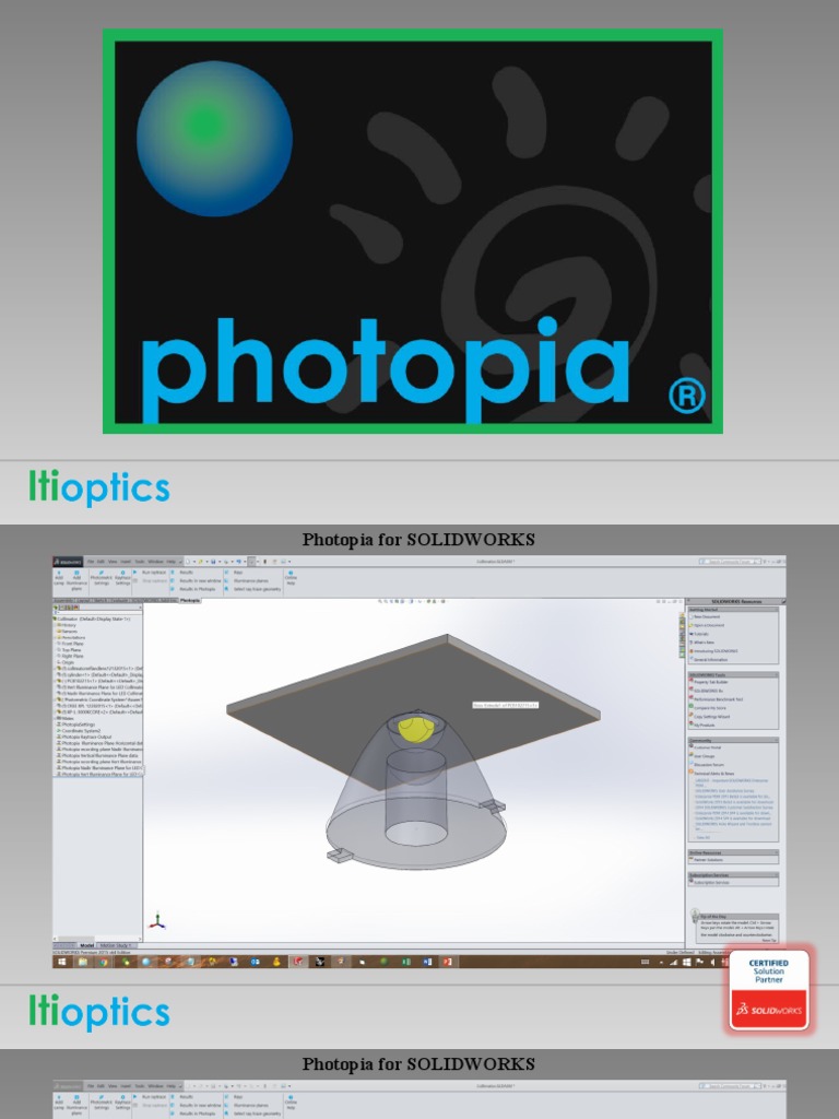 Parametric Optical Design and Light Simulation Tools in Photopia for ...