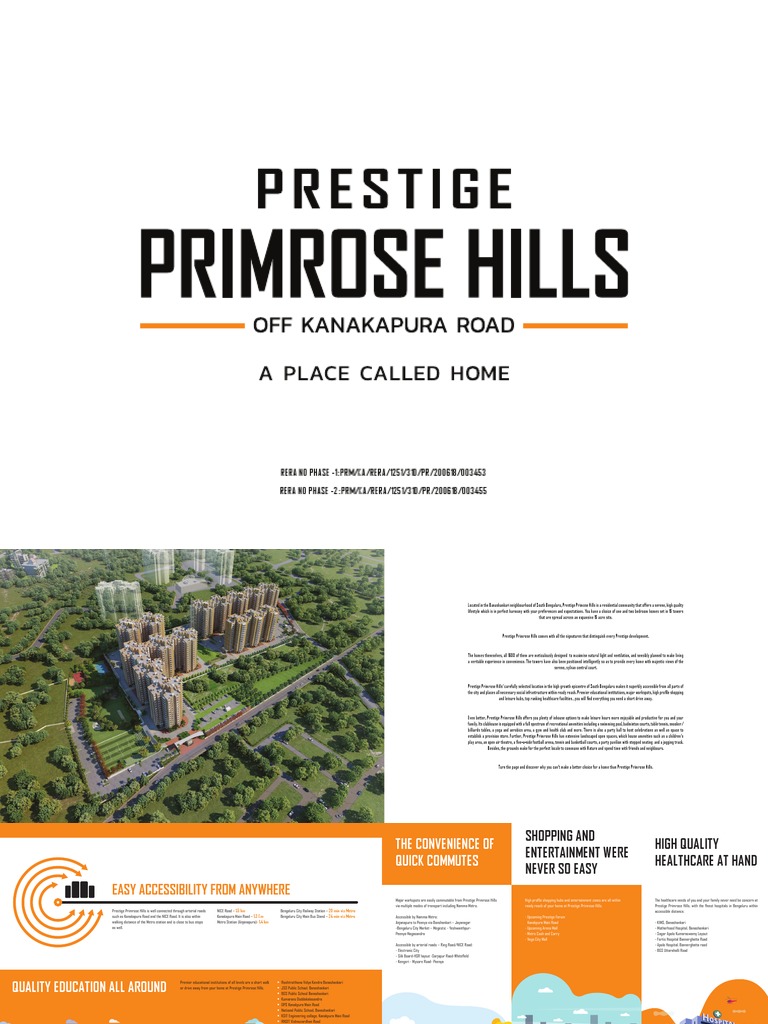 Prestige Primrose Brochure | PDF | Wall | Door