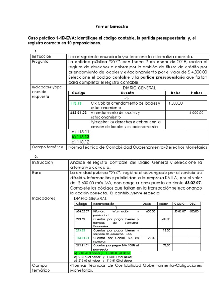 Annotated-Nayeli Asanza Caso Pr%C3%A1ctico 1 Contabilidad Gubernamental ...