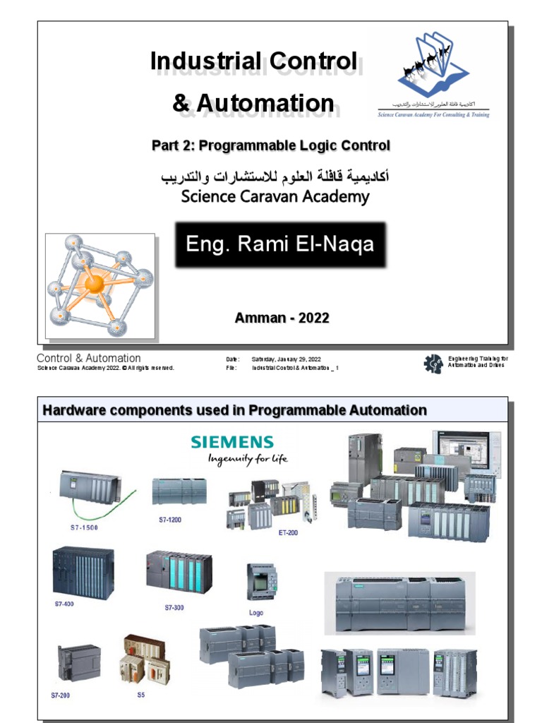 Configuring A Siemens Simatic S7 1200 Plc And Programming With Tia Portal Pdf Programmable