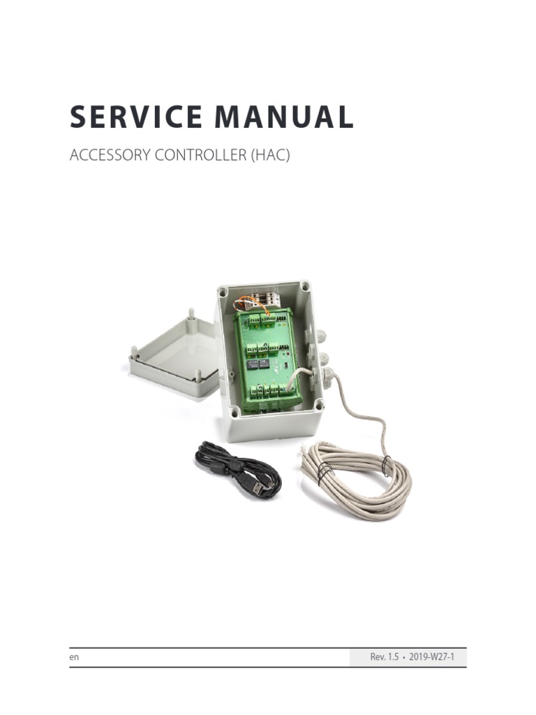Dantherm HAC Accessory Controller Service Manual | PDF | Electrical ...