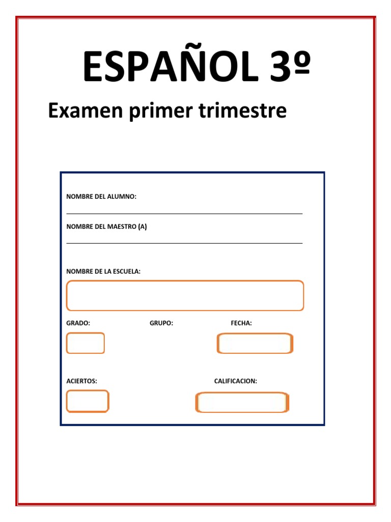 Español 3º | PDF | Narración