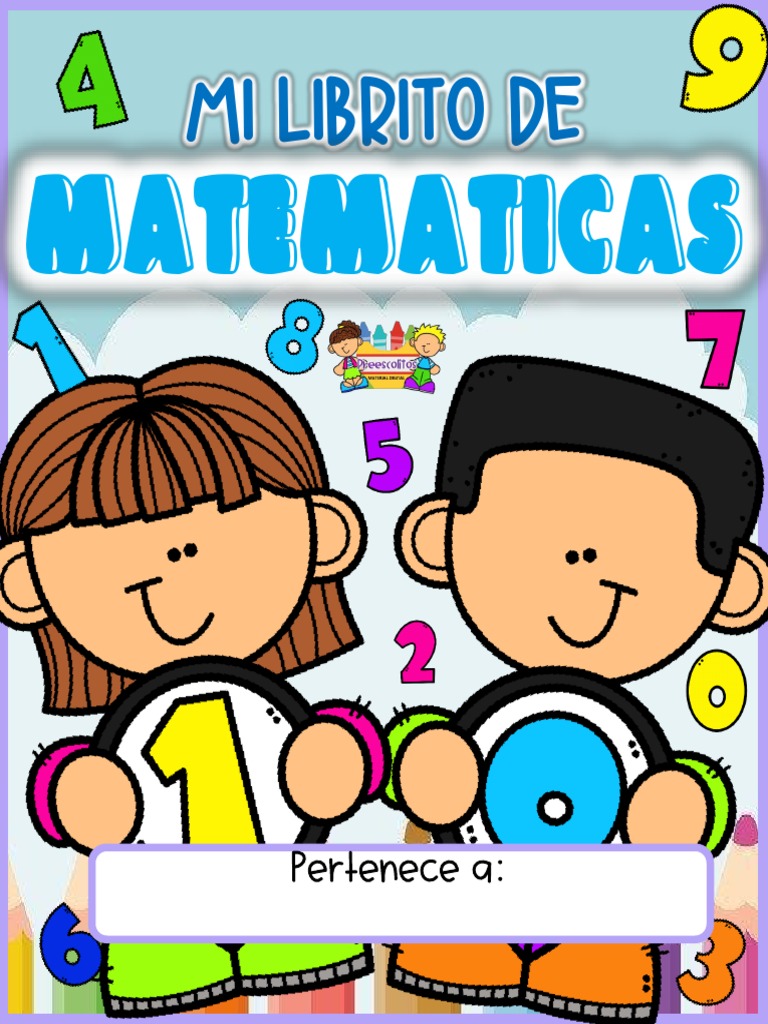Mi librito de matemáticas actividades preescolar | PDF | Rectángulo ...
