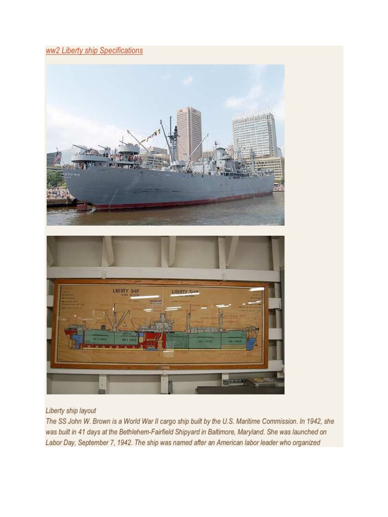 Specifications of A Naval Ship | PDF | Tonnage | Ships