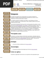 Que Es Un Simposio, Estructura y Ejemplos | PDF | Cognición