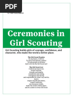 Girl Scout Handbook | PDF | Scouting | Organizations Of Children