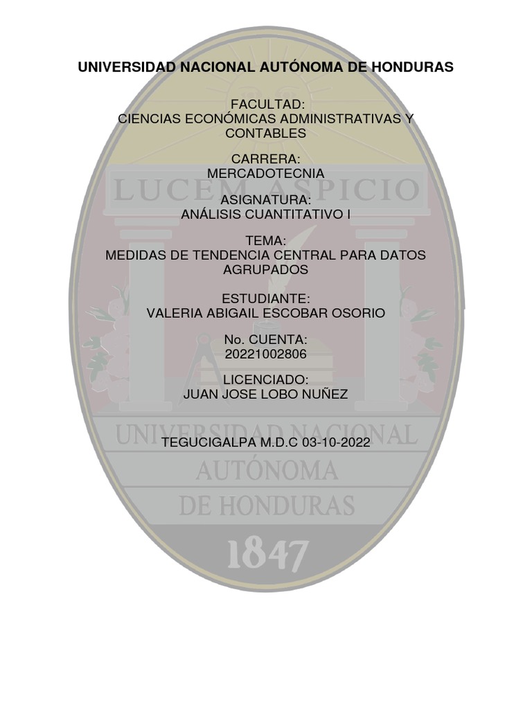 Escobar Valeria U2T1a4 | PDF | Mediana | Science