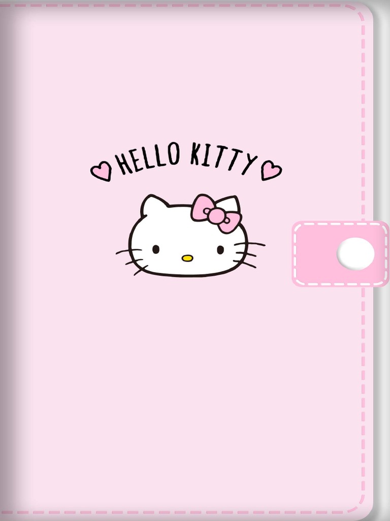 Free Hello Kitty Digital Planner With Monthly Calendar By