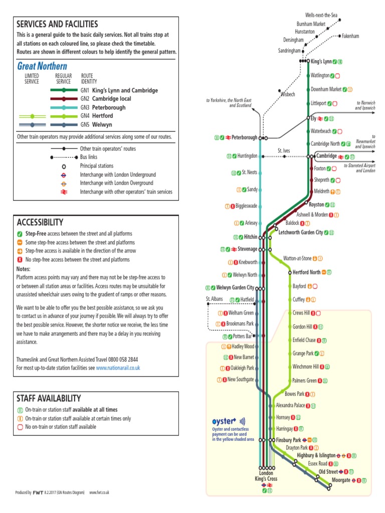 Great Northern Railway Route Overview | PDF | Rail Transport | Public ...