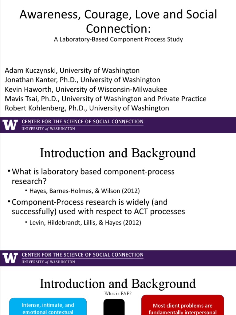 Enhancing Connection Through Self-Disclosure | PDF | Cognition | Science