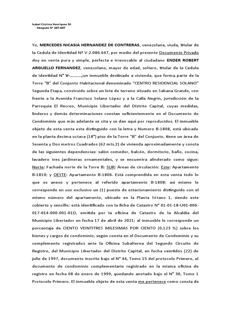 Venta Privada Centro Solano | PDF | Condominio | Bienes raíces