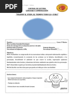 Prueba de Lectura Complementaria Franny y El Mostruo Calabaza | PDF | Ocio