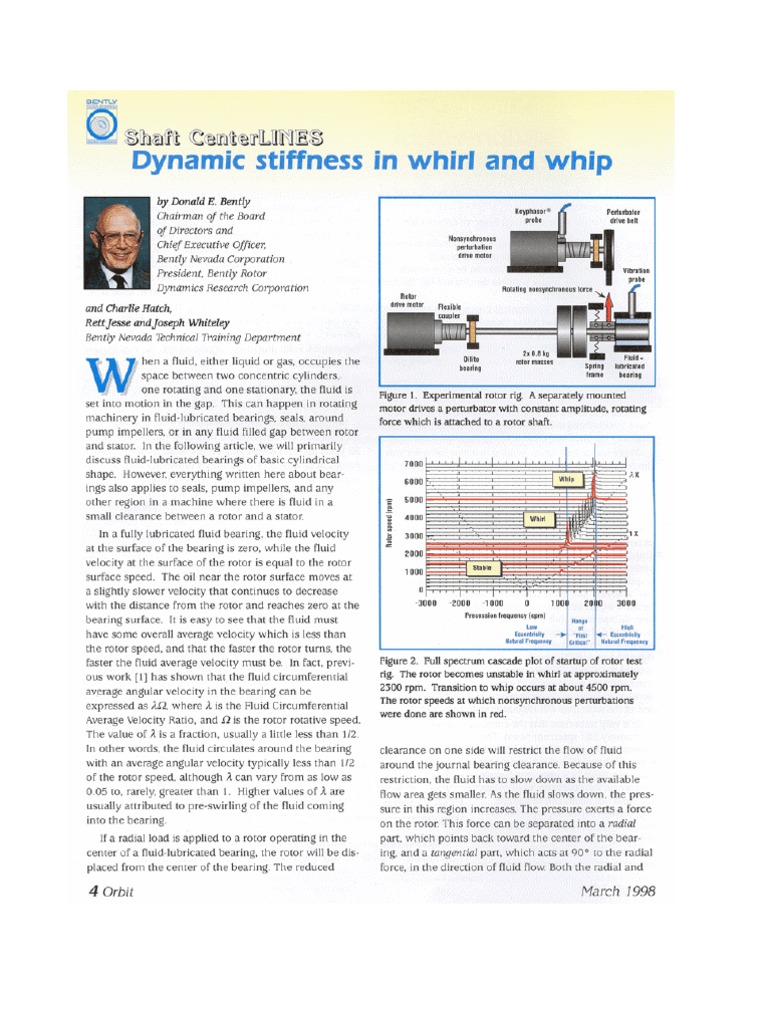 Oil Whirl and Whip | PDF